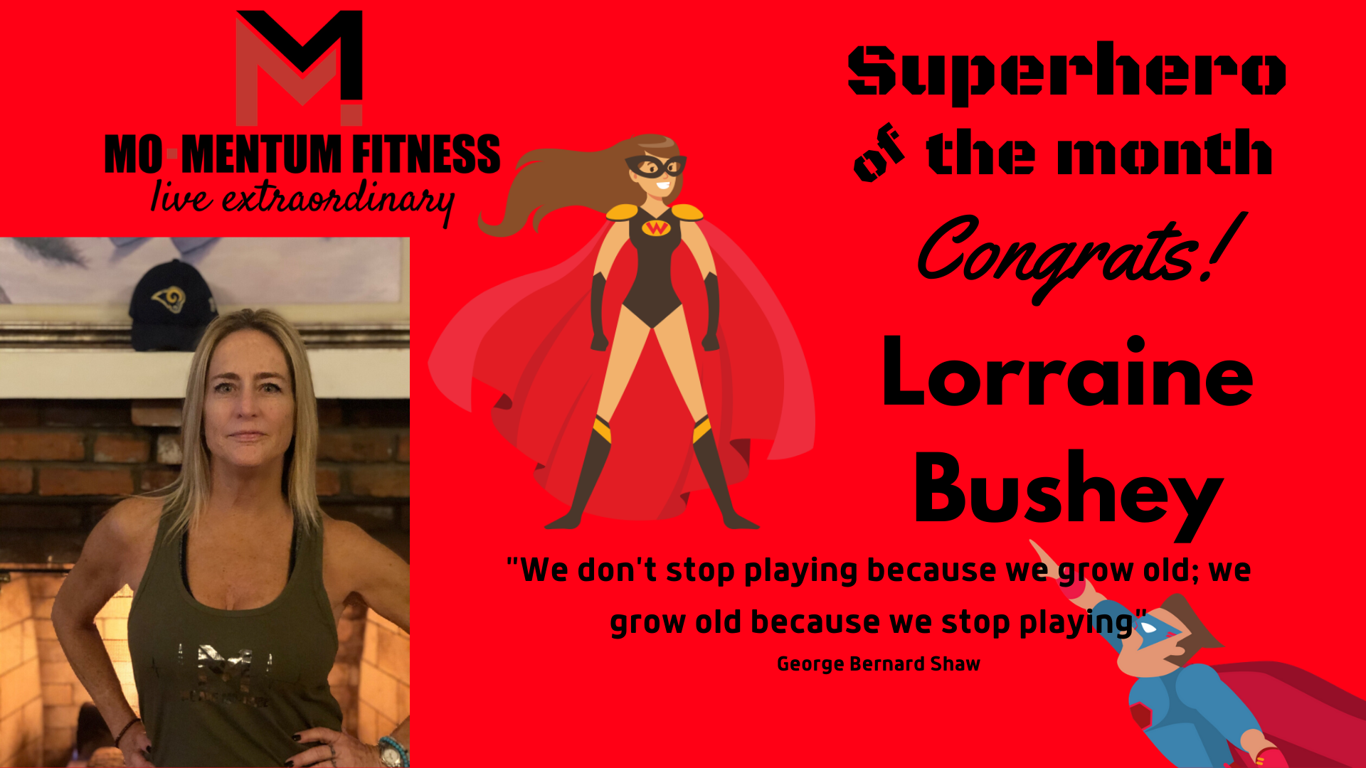 January Superhero of the Month! – Mo-Mentum