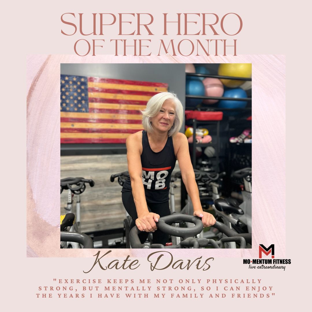 August 2022 Superhero: Kate Davis – Mo-Mentum